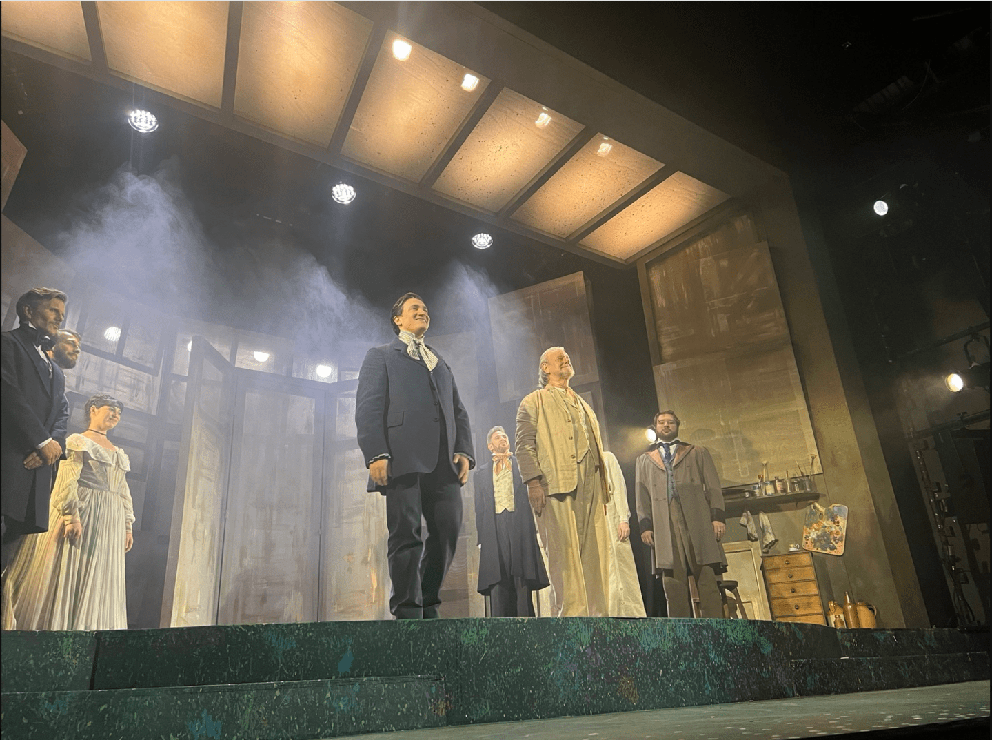 THEATRE REVIEW: A Mirrored Monet: The Musical starring Dean John-Wilson ...